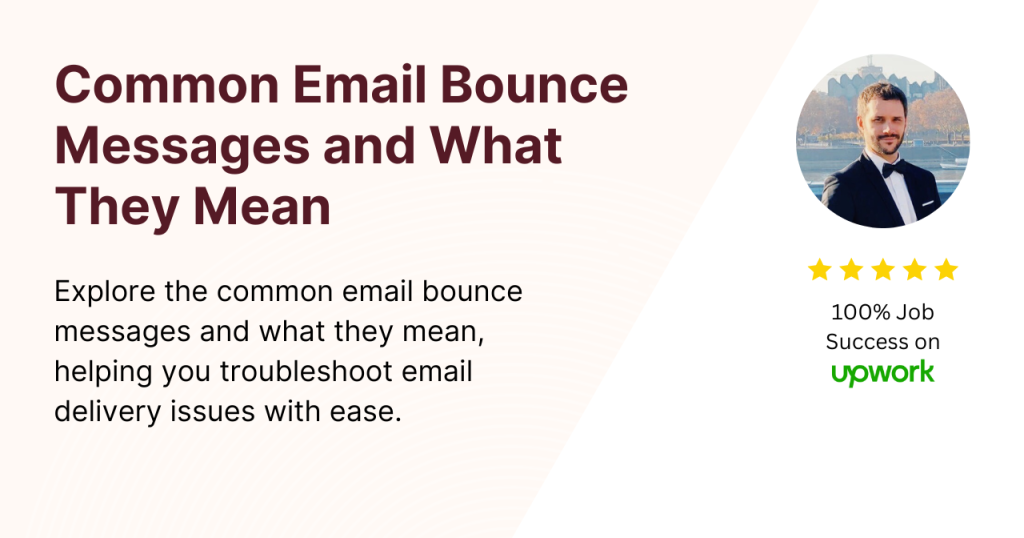 Common Email Bounce Messages and What They Mean — Hello Inbox Blog
