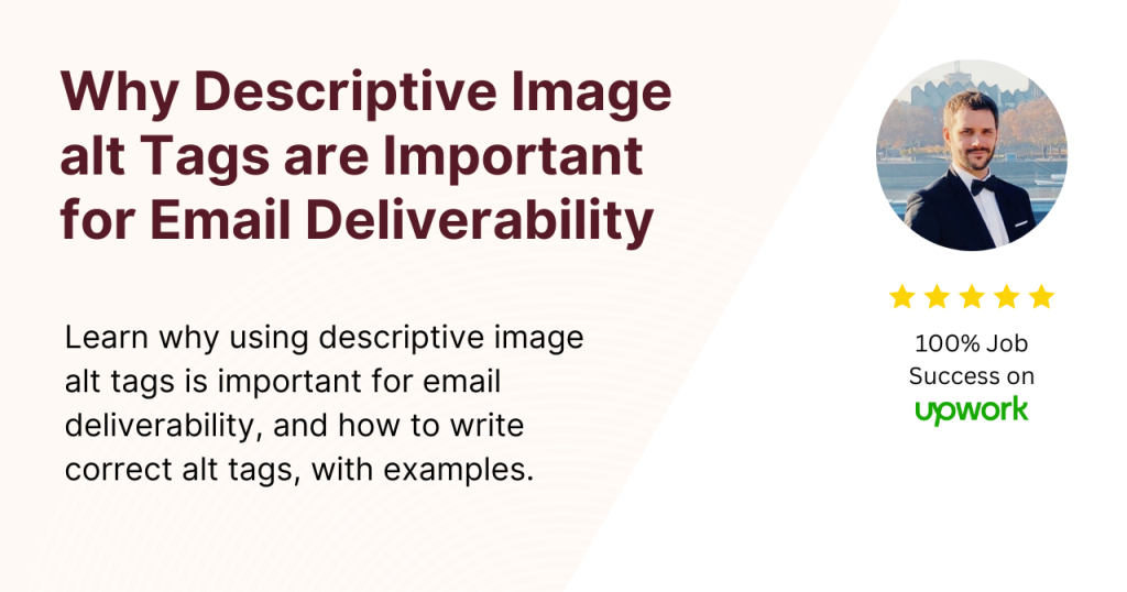 Why Descriptive Image alt Tags are Important for Email Deliverability ...